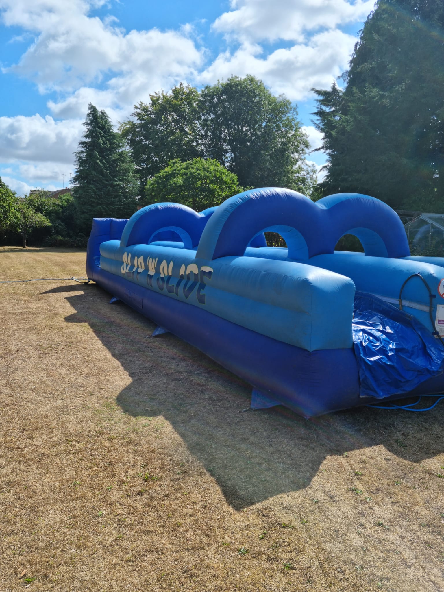 Slip And Slide Water Chute Hire Essex & London, 30ft Long