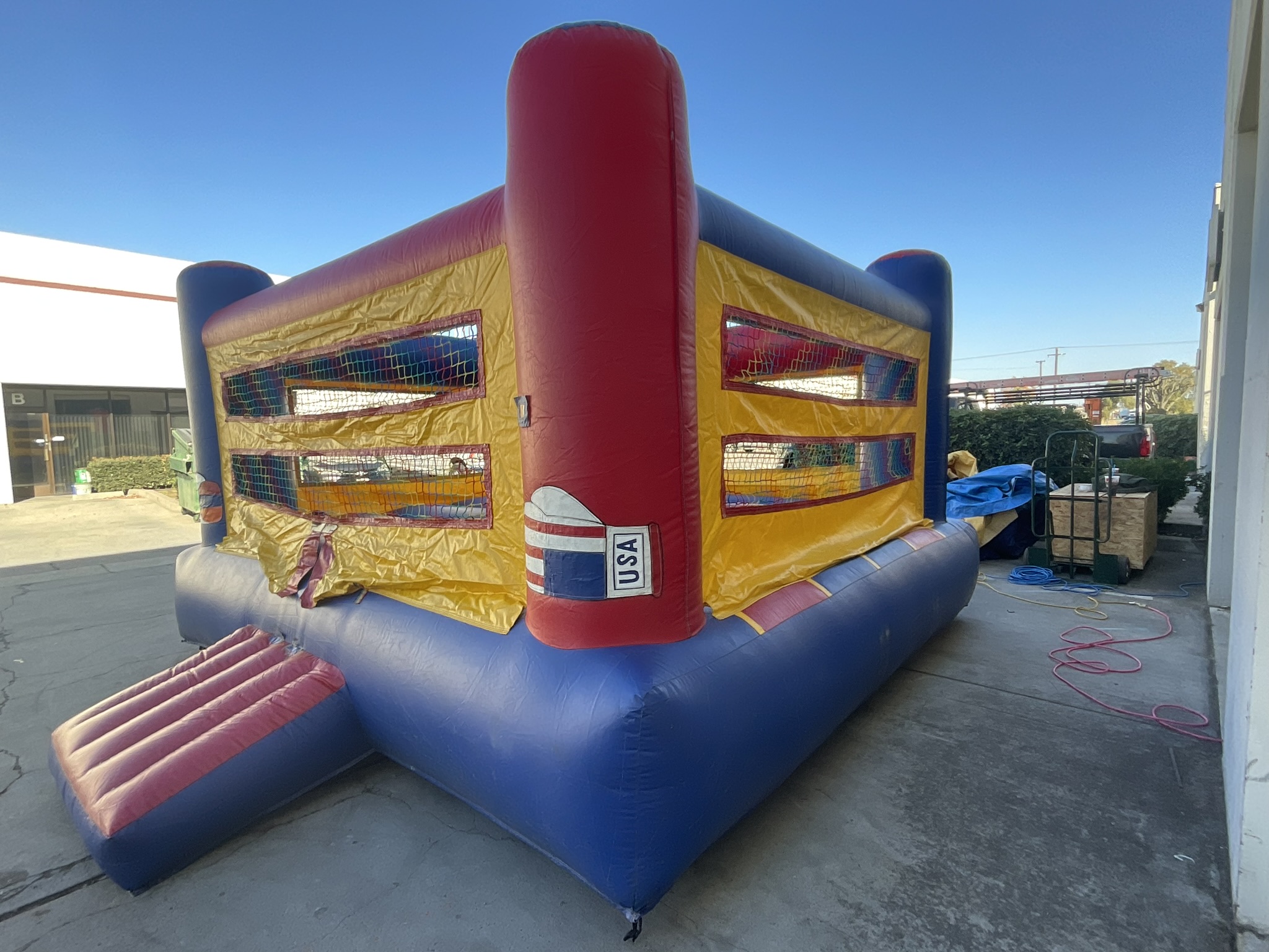 FOR SALE - USED - Wrestling Ring - Bounce House Inflatables, Mechanical ...