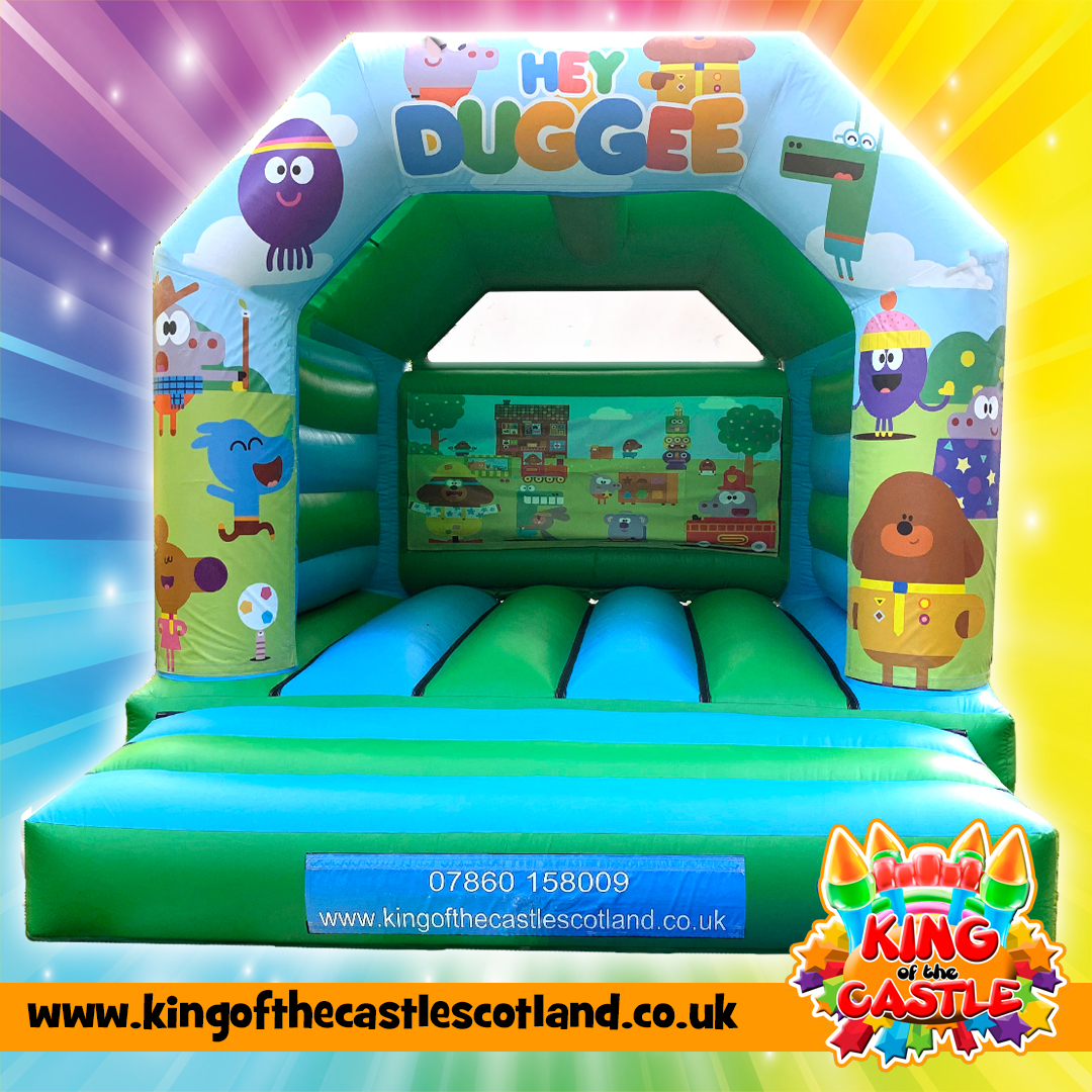 Hey Duggee Bouncy Castle - Bouncy Castle Hire | Disco Dome Hire ...