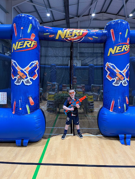 Nerf Battle Arena - Hire in Bridgend | R&B Inflatables