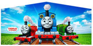 Thomas The Train Banner - Hire in florida | Tycoon Party Rental