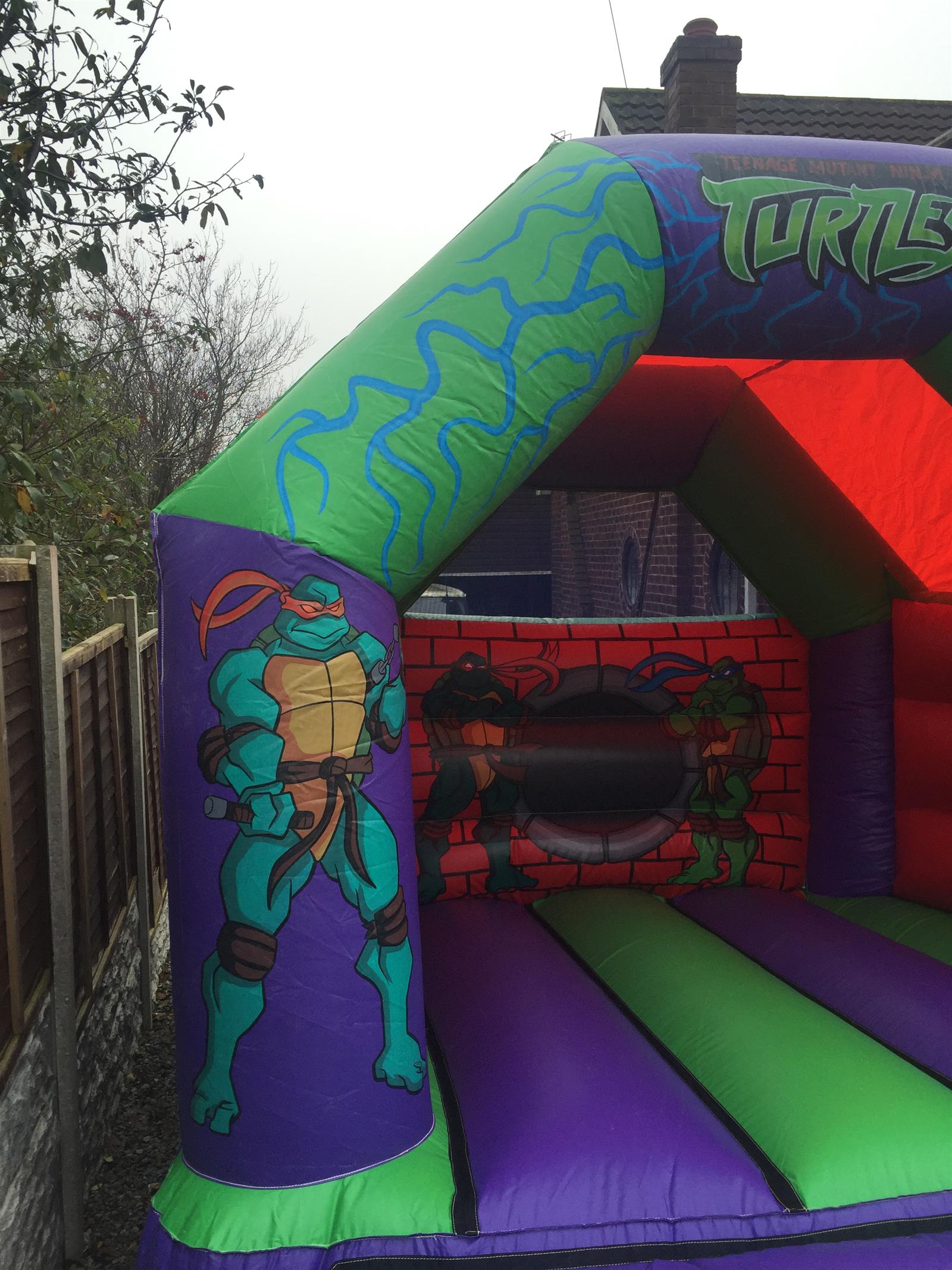 Ninja Turtles - Bouncy Castle Hire, Inflatables in Leeds, Harrogate ...