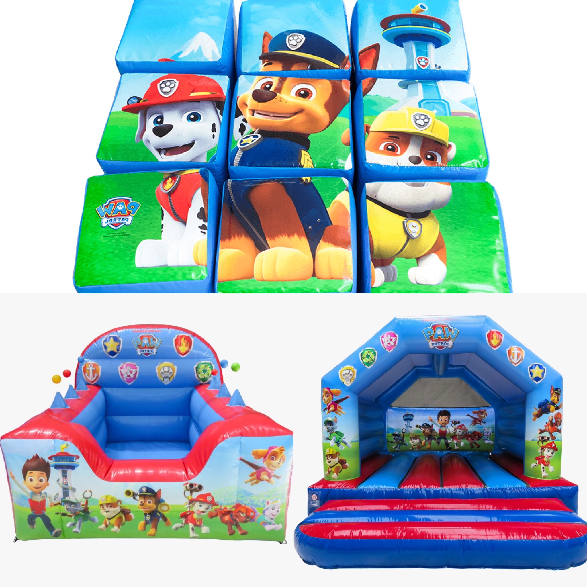 Paw Patrol Deluxe Package - Hire in London | JUMP N JOY INFLATABLES LTD