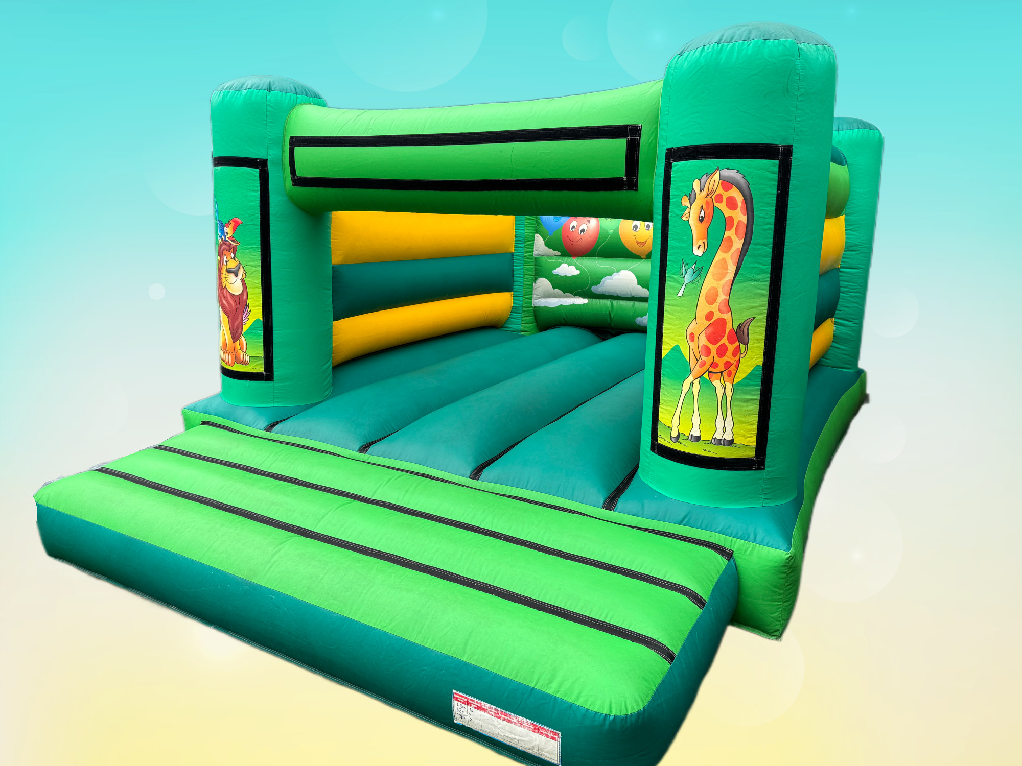 Jungle Indoor Bouncy Castle for hire - 07510851430