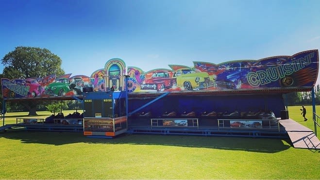 Modern Dodgems Track | Funfair Ride Hire | UK-Wide