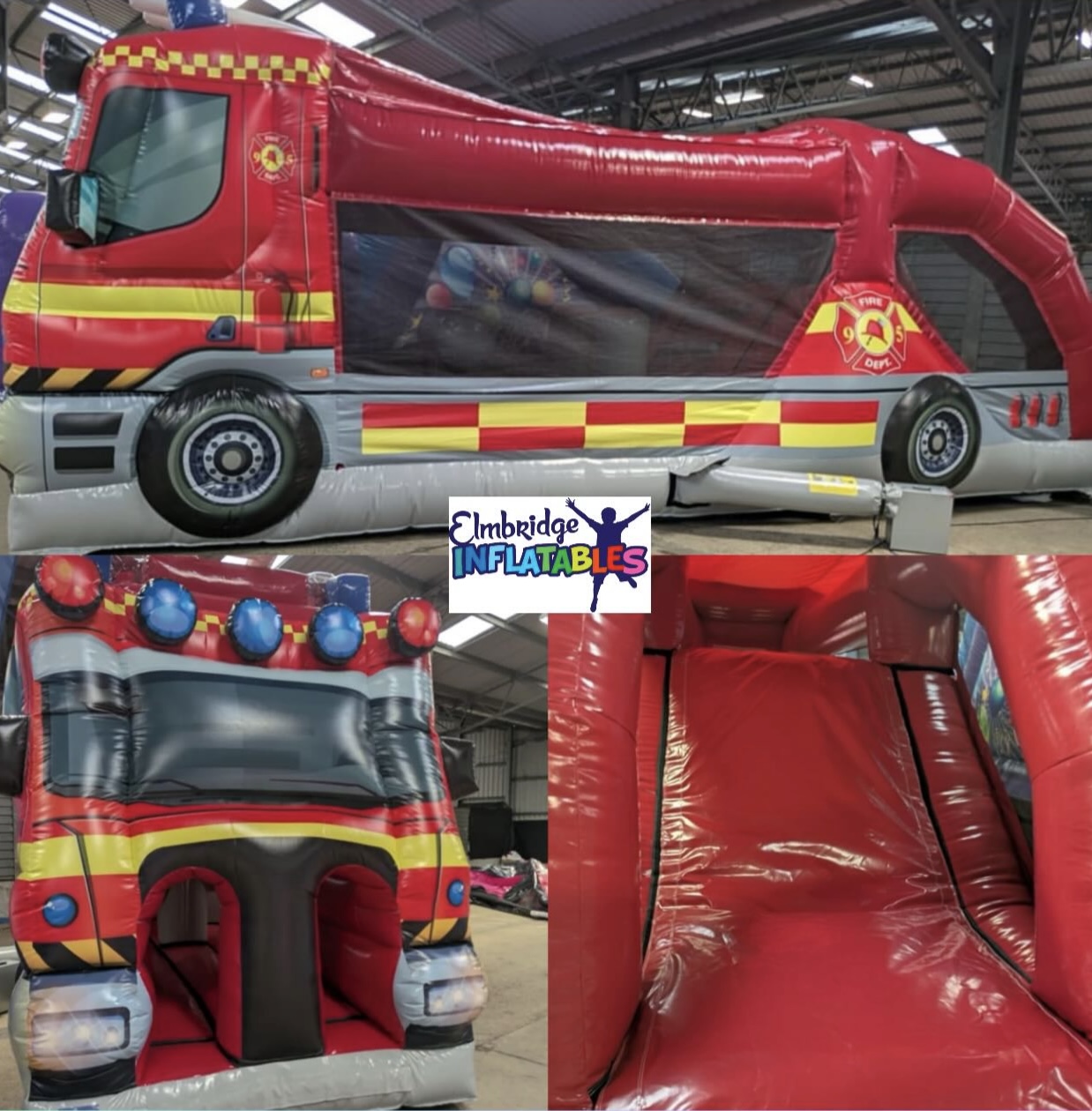 Fire Engine Obstacle Course (10ft x 29ft) - Hire in Hersham, Walton on ...