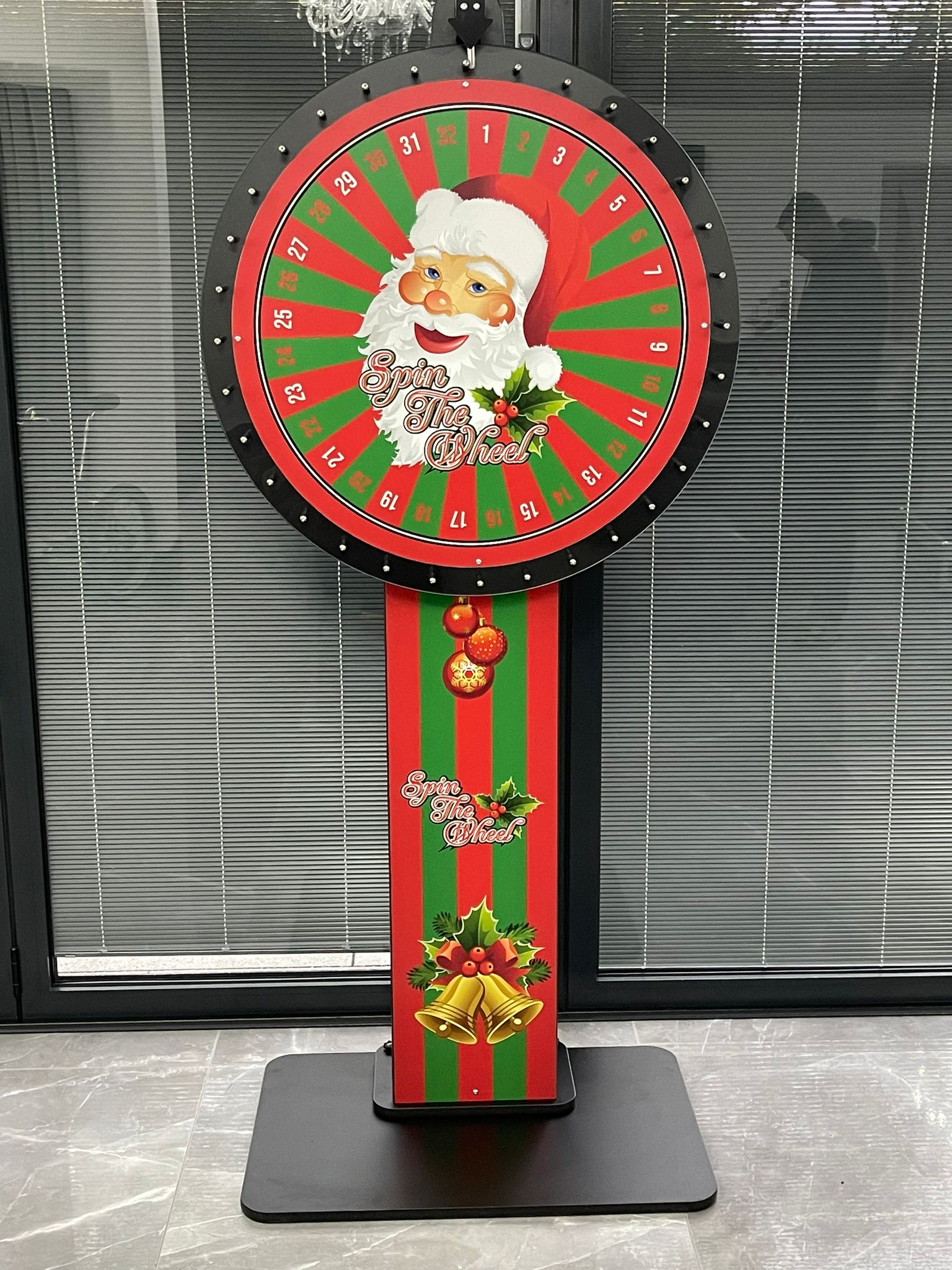 Hire Christmas Wheel Of Fortune, Spin The Prize Wheel Rental