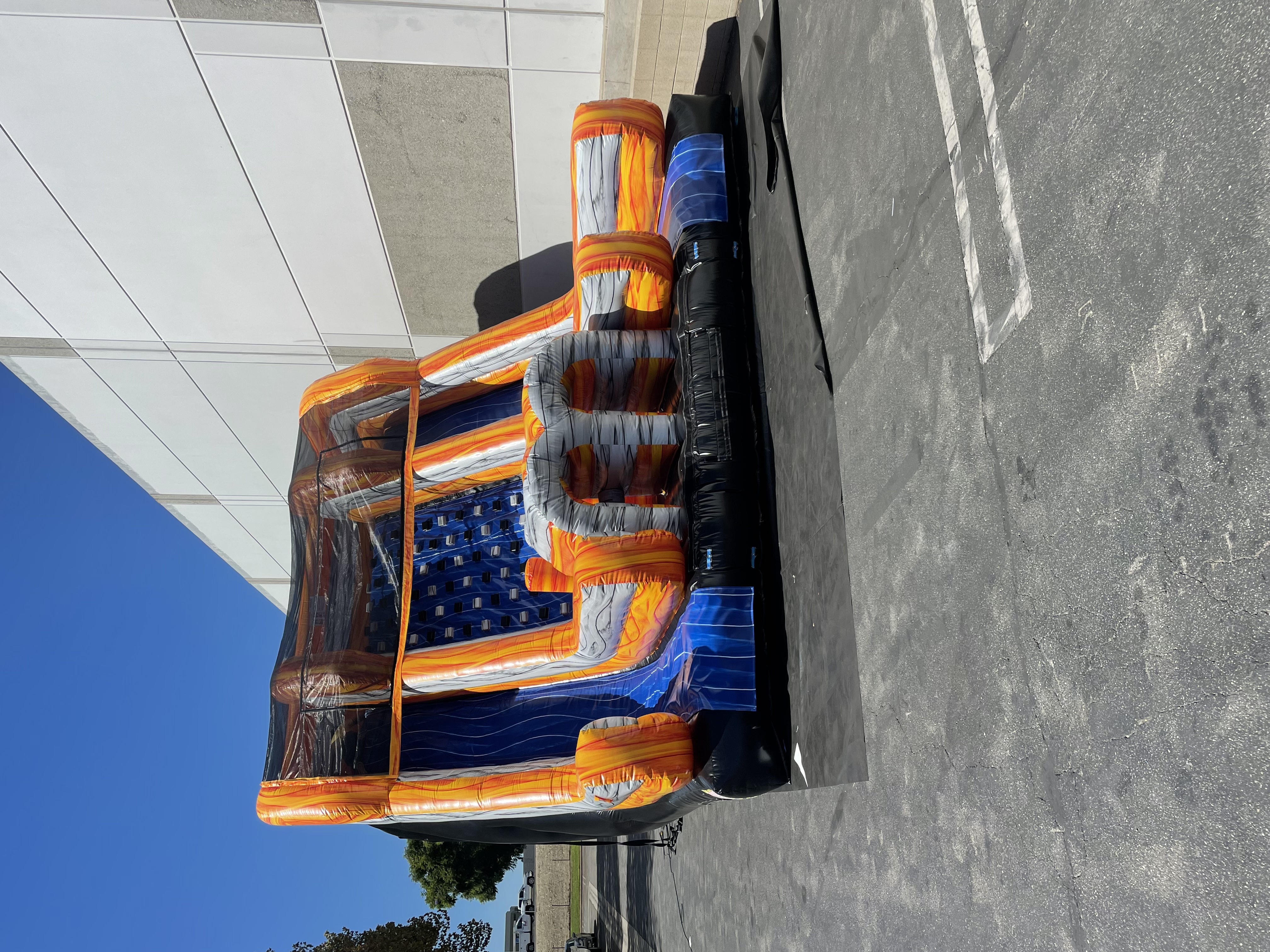 22ft Blaze Runner Rock Climb Slide - Bounce House Rental, Laser Tag ...