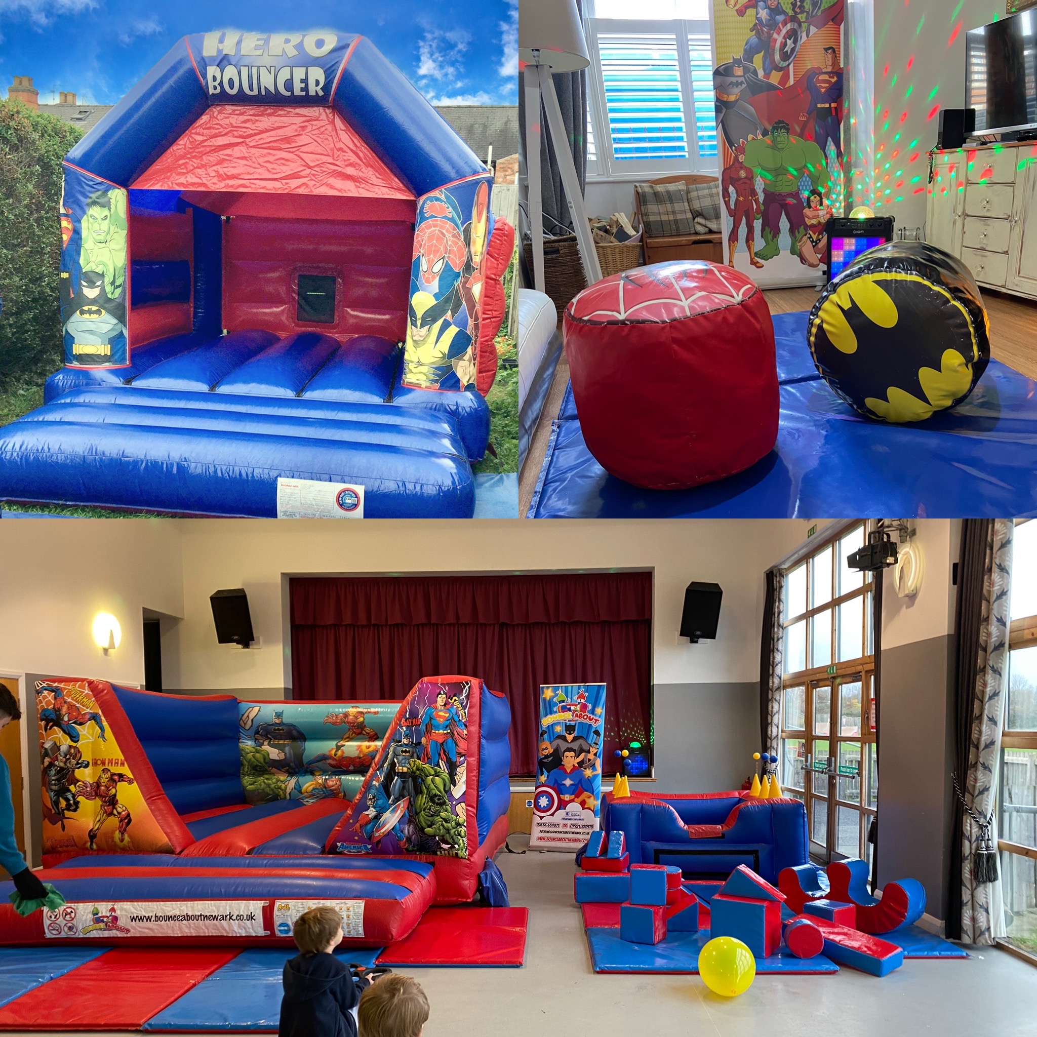 Inflatable, Soft Play and Ball Pool -Package C - Bouncy Castle and Soft ...