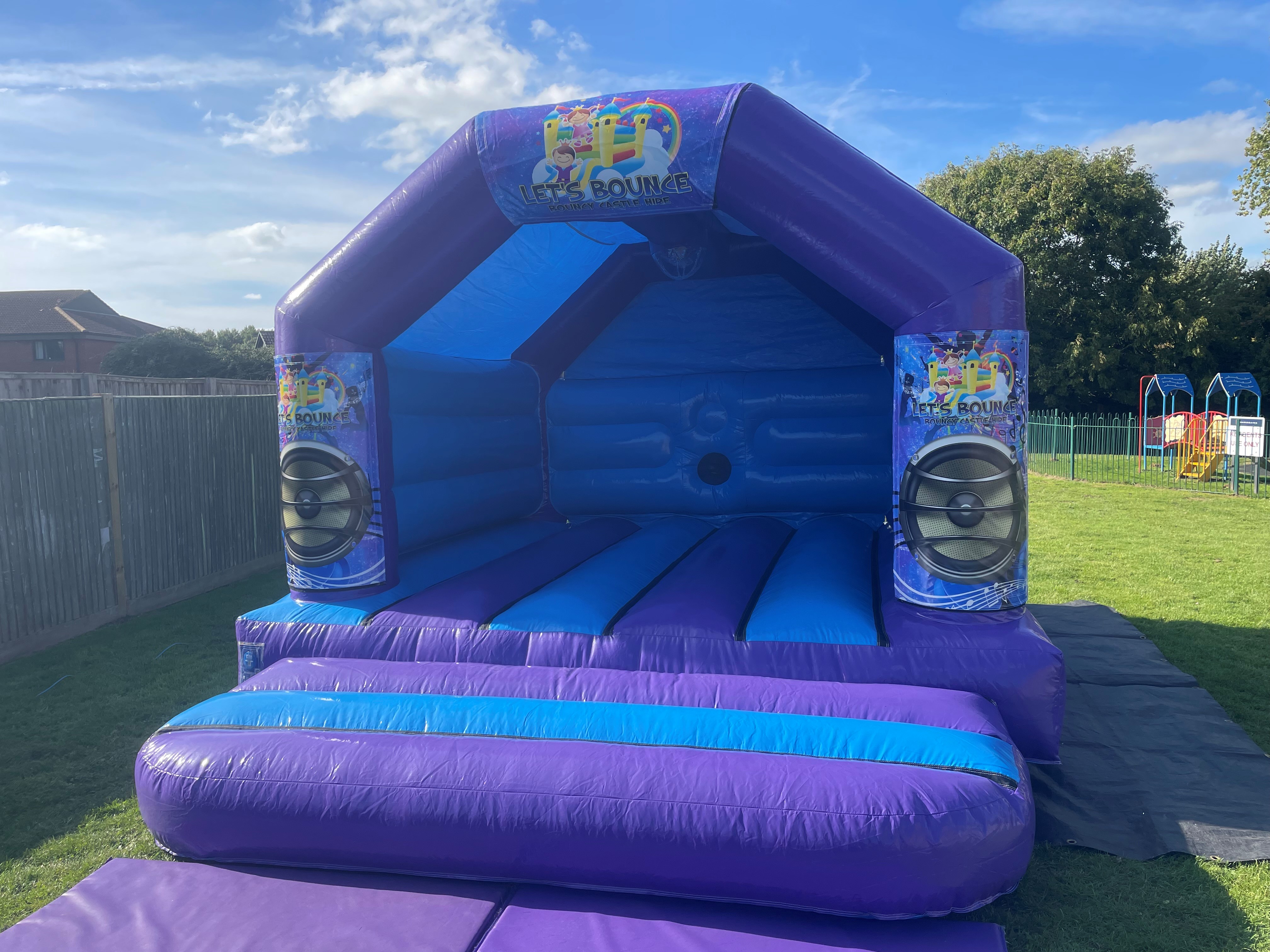 Disco Bouncy Castle - Hire in littlehampton | Lets Bounce