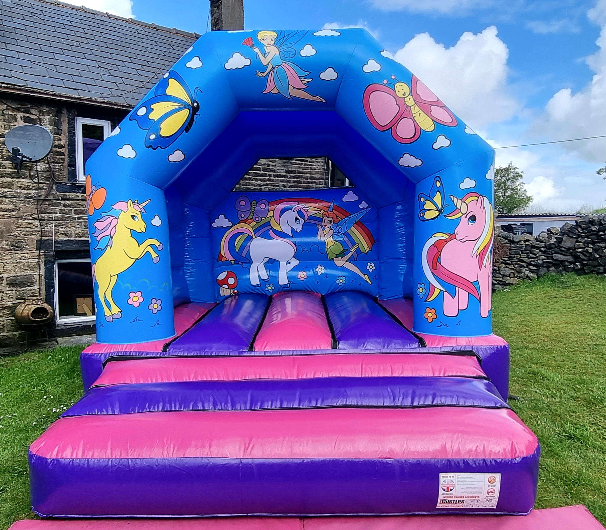 Girls bouncy castles for hire - Born 2 Bounce