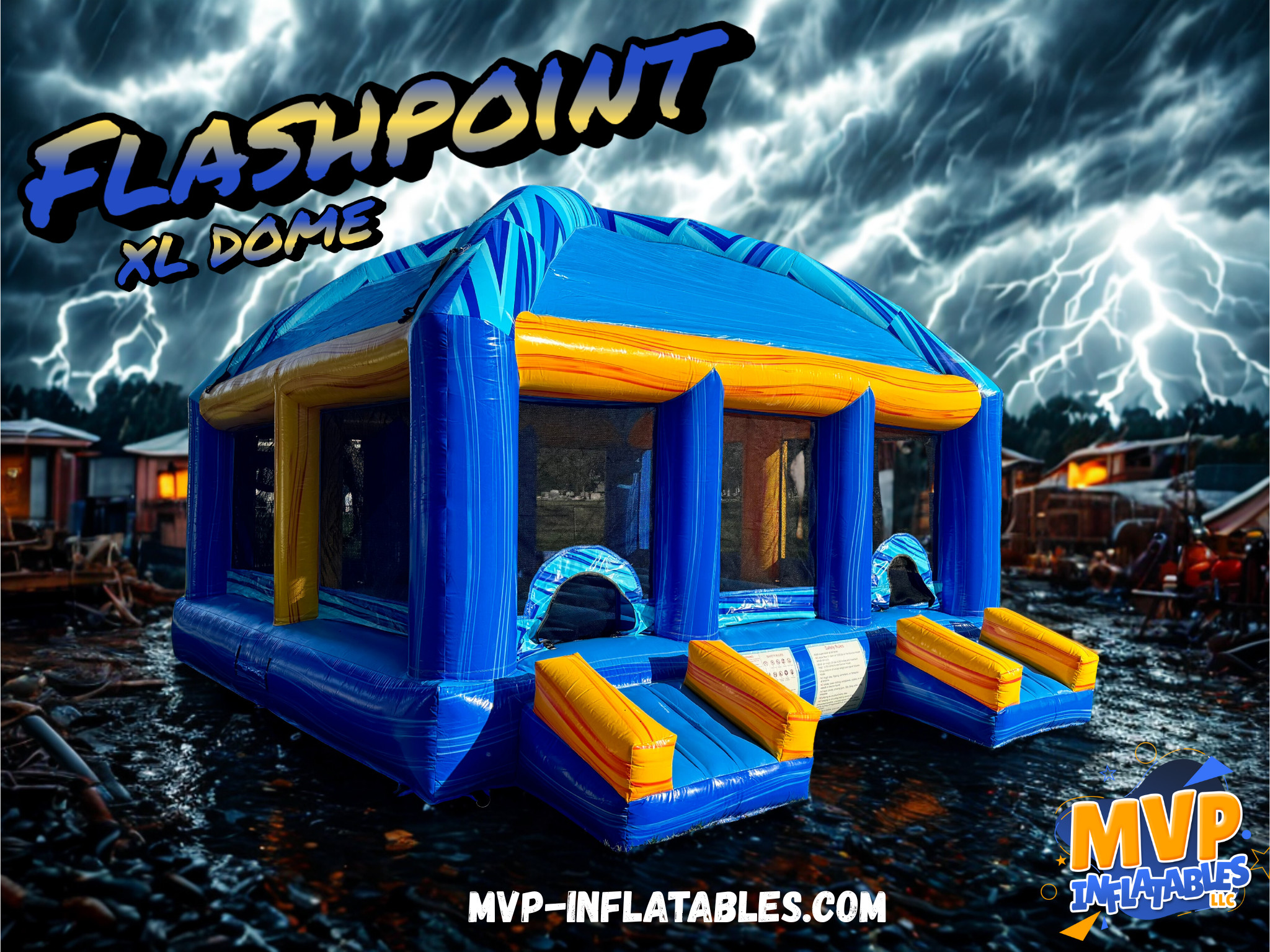 Flashpoint XL Dome - Bounce House Rentals in Georgia | MVP Inflatables
