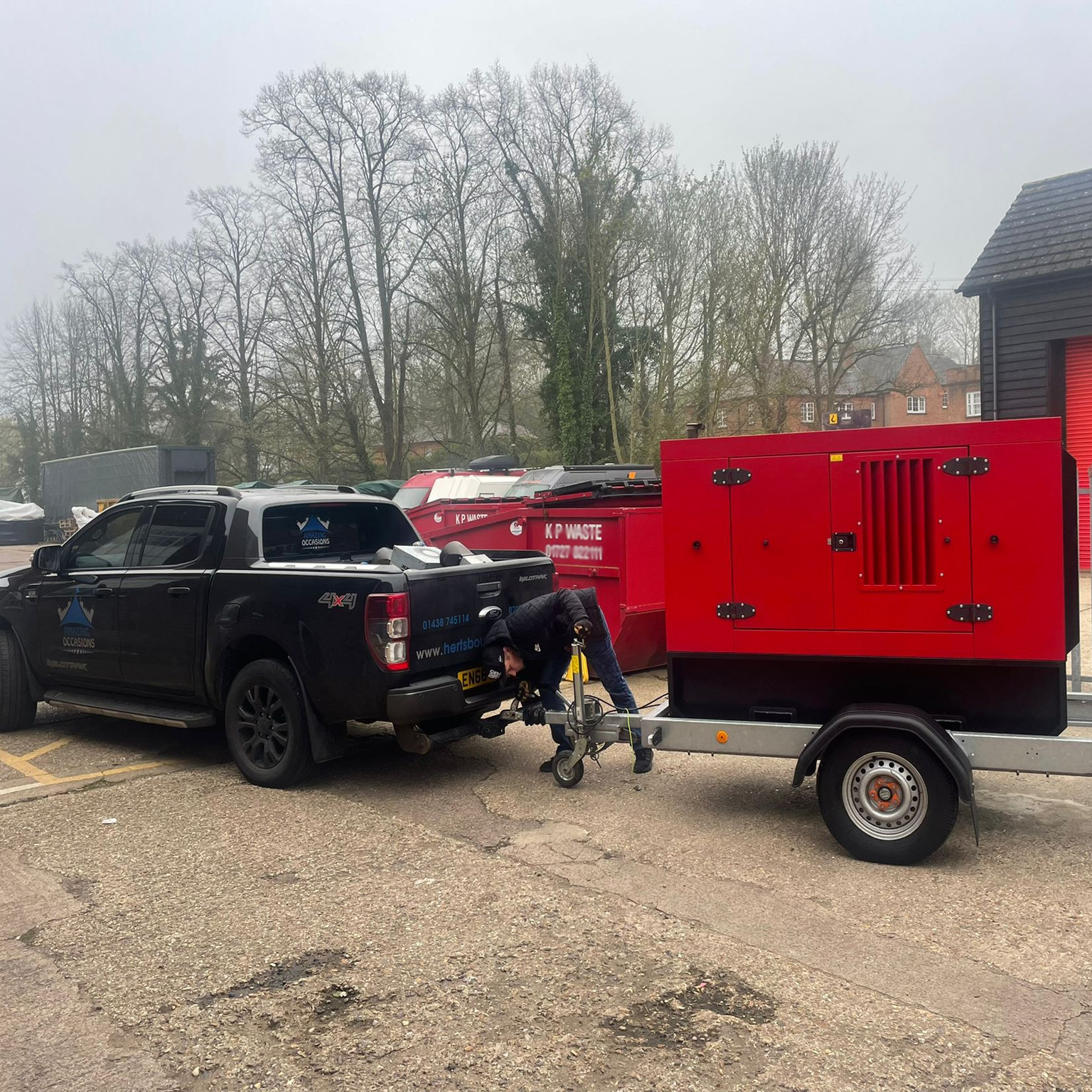 30KVA Industrial Diesel Generator - Inflatable, Bouncy Castle ...