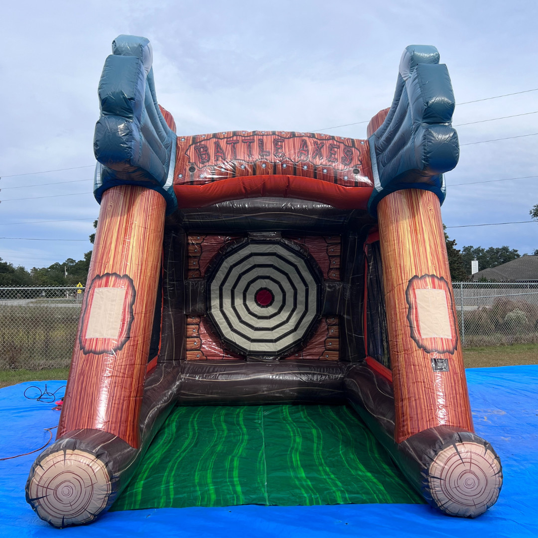 Battle Axes (Axe Throwing) - Bounce House Hire in FL | JT Jumpers, LLC
