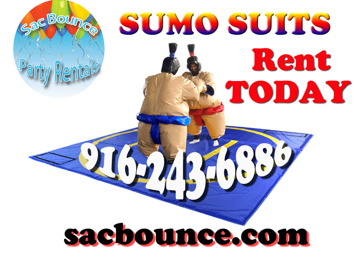 Sumo Suits - Inflatable Bounce House & Water Slide Rentals Sacramento ...