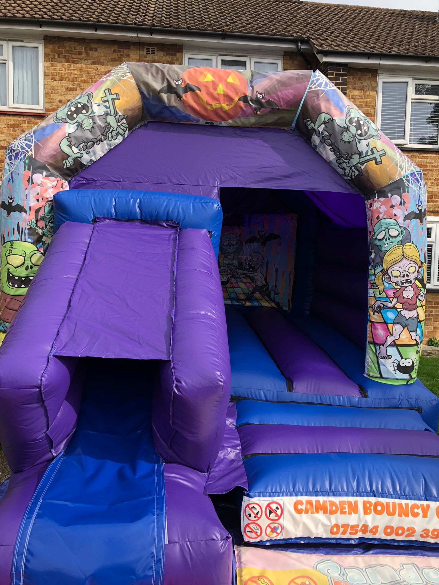 Bouncy Castles With Front Slide - Bouncy Castle Hire in Greater London ...