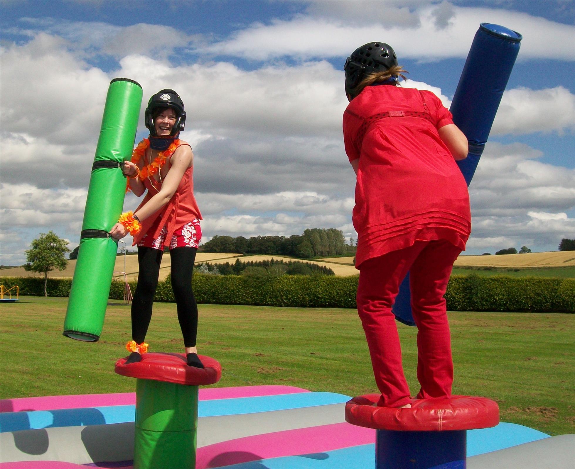 INFLATABLE FUN AND GAMES FOR GALA DAYS IN FIFE, EDINBURGH AND GLASGOW