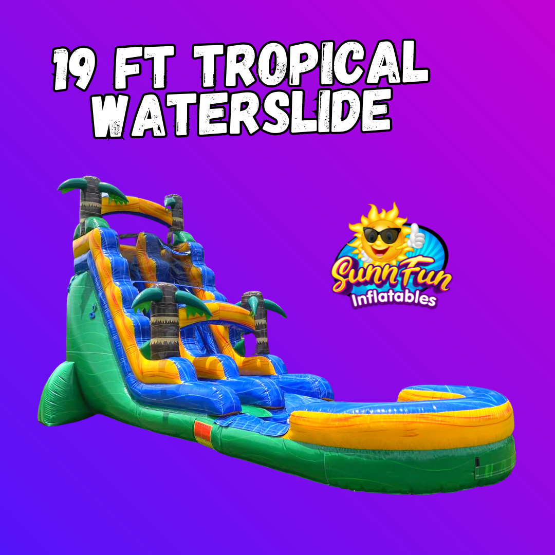 19 FT Tropical Waterslide (CWS19-T) - Best Inflatables Sales service in ... 19 FT Tropical Waterslide (CWS19-T) - Best Inflatables Sales service in ...
