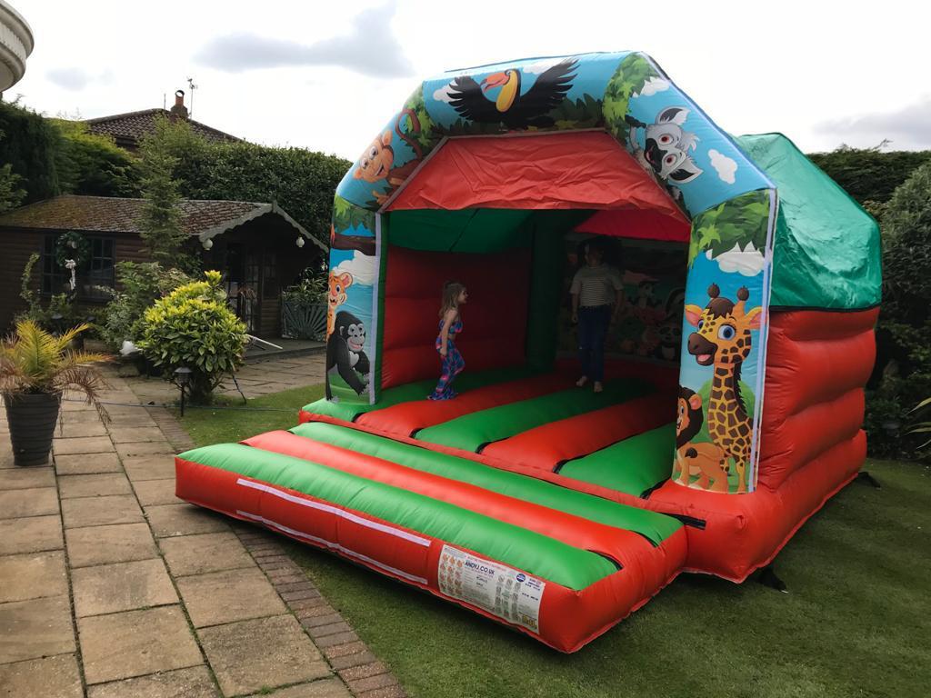 Jungle Bouncy Castle Hire Liverpool Runcorn St Helens WidnesWarrington