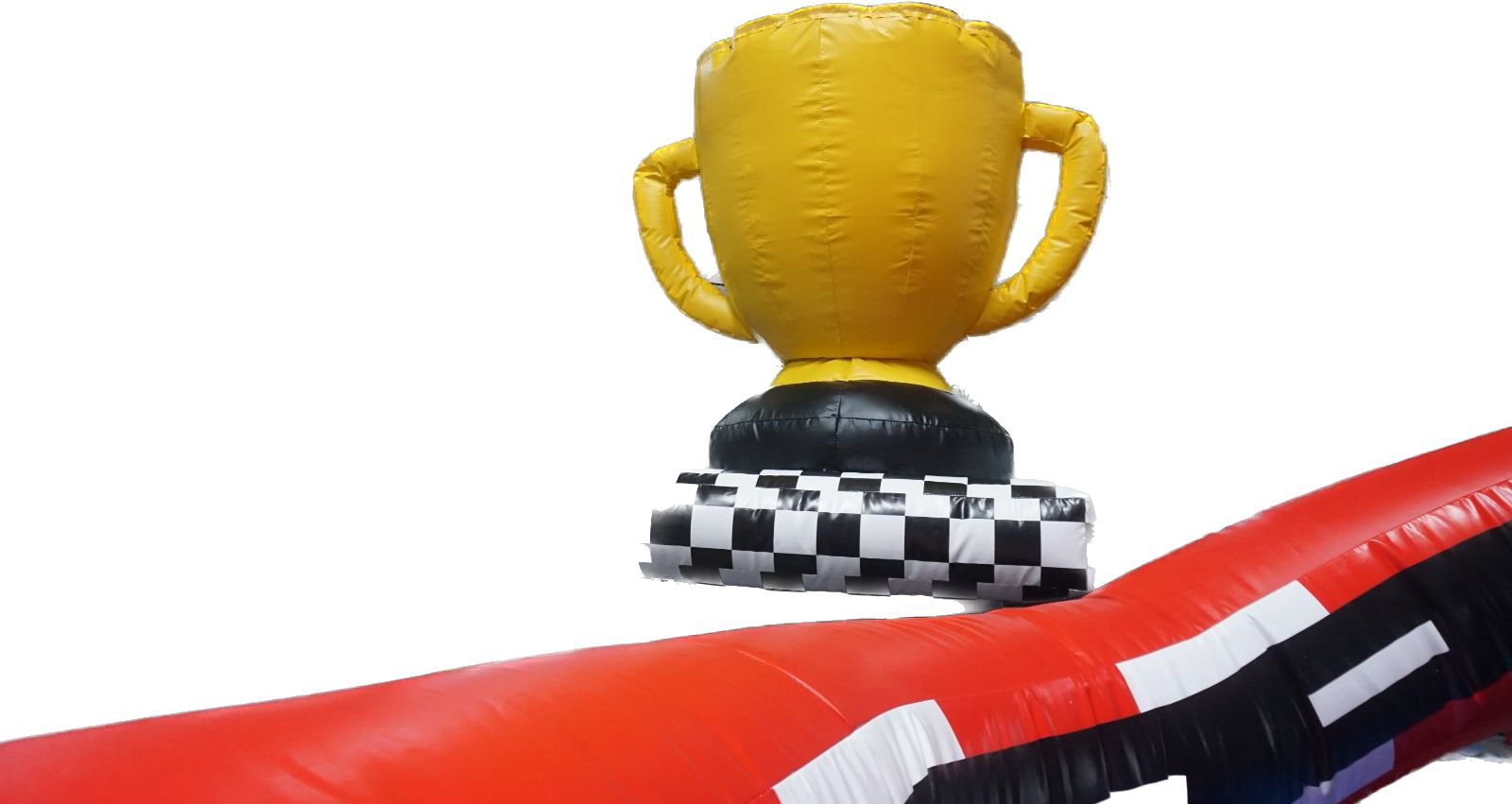 Gold Cup Race Car obstacle - Hire in florida | Tycoon Party Rental