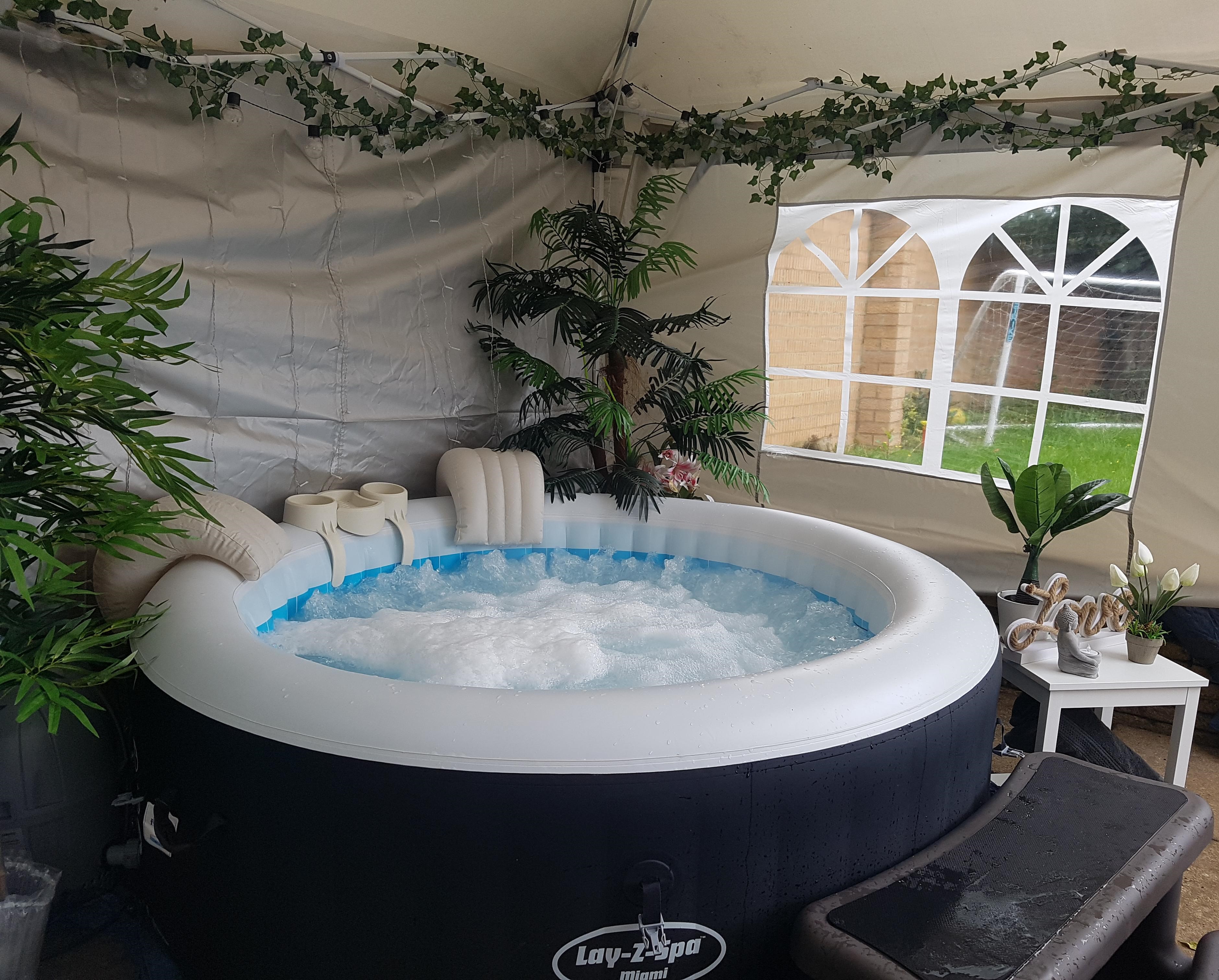 Romantic Hot Tub Package - Bouncy Castle Hire, soft play hire ...