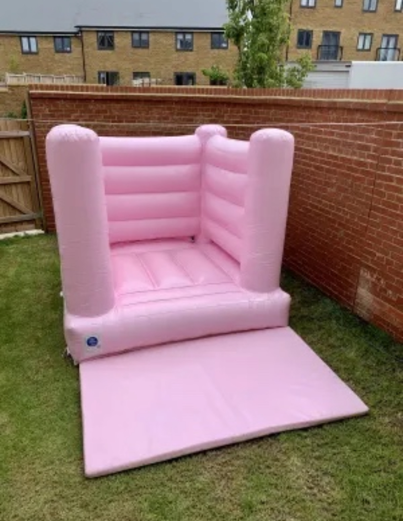 Pastel Pink Bouncy Castles, Inflatables & Soft Play Hire | Kent