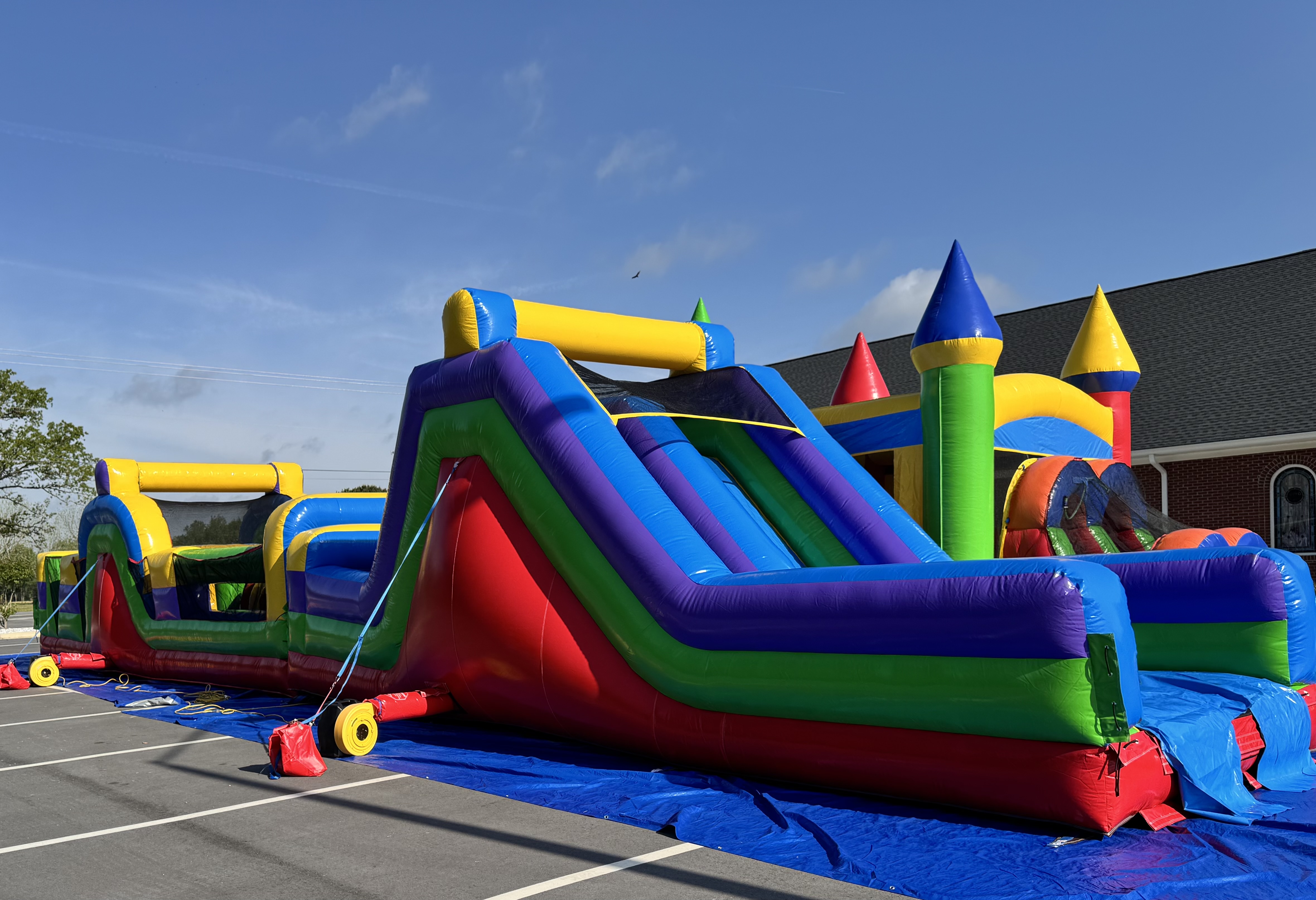 Obstacle Course 60FT dry only - Bounce House Rentals in Snow Hill ...