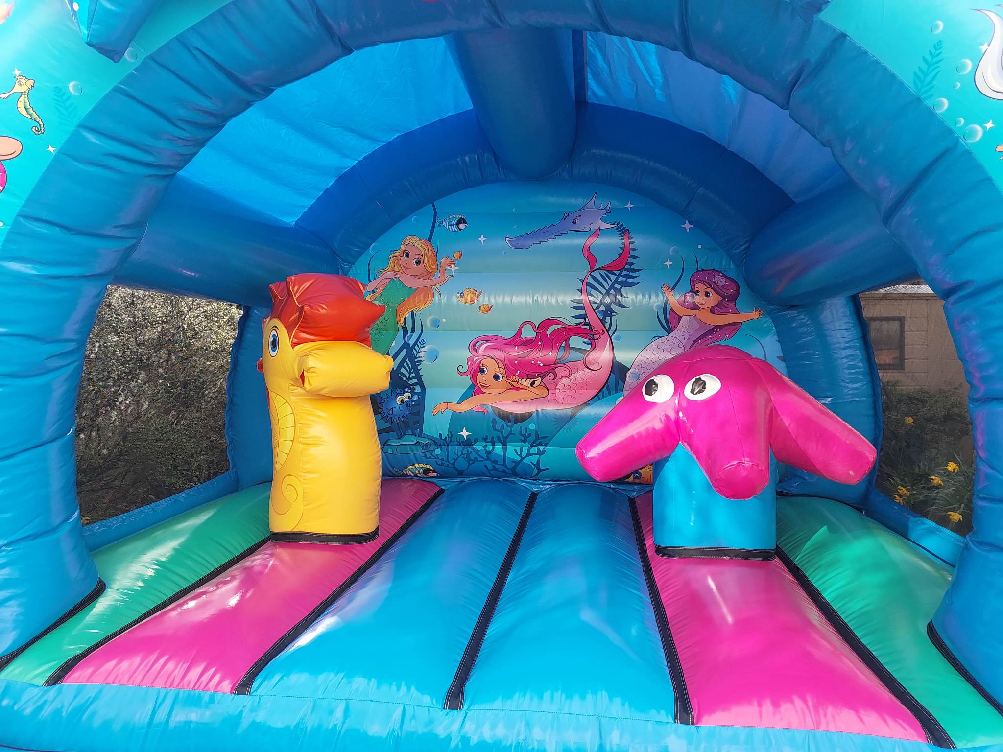 12ftx12ft MERMAID BOUNCY CASTLE - Bouncy Castle Hire , Food Machines ...