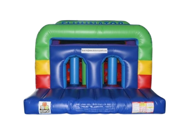 Multi Coloured Eliminator Obstacle Course - Hire in Co Westmeath