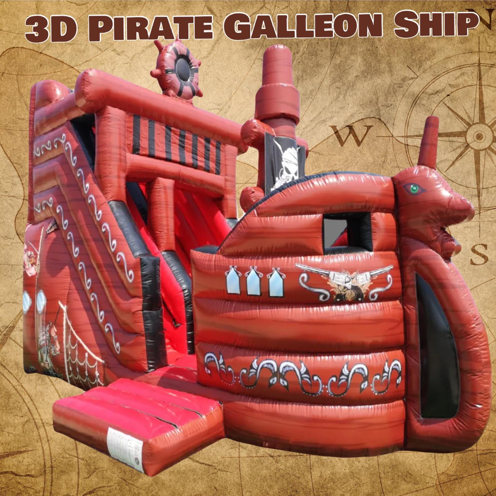 New 3D Inflatables - Bouncy Castle Hire, Slides, Rodeo bull ice cream ...
