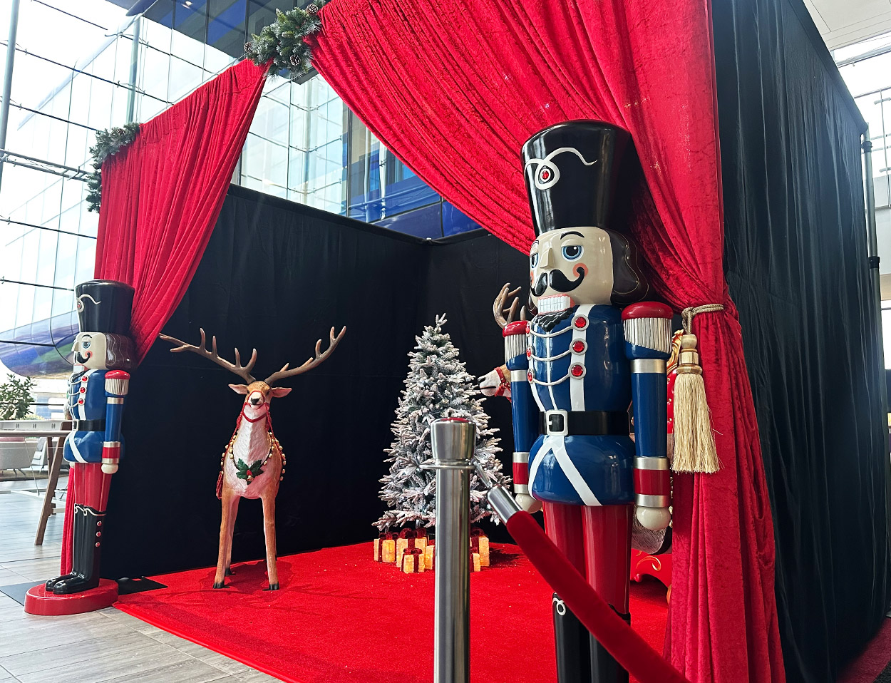 Lifesize Nutcracker Prop Hire - 6ft | Giant Christmas Decor UK