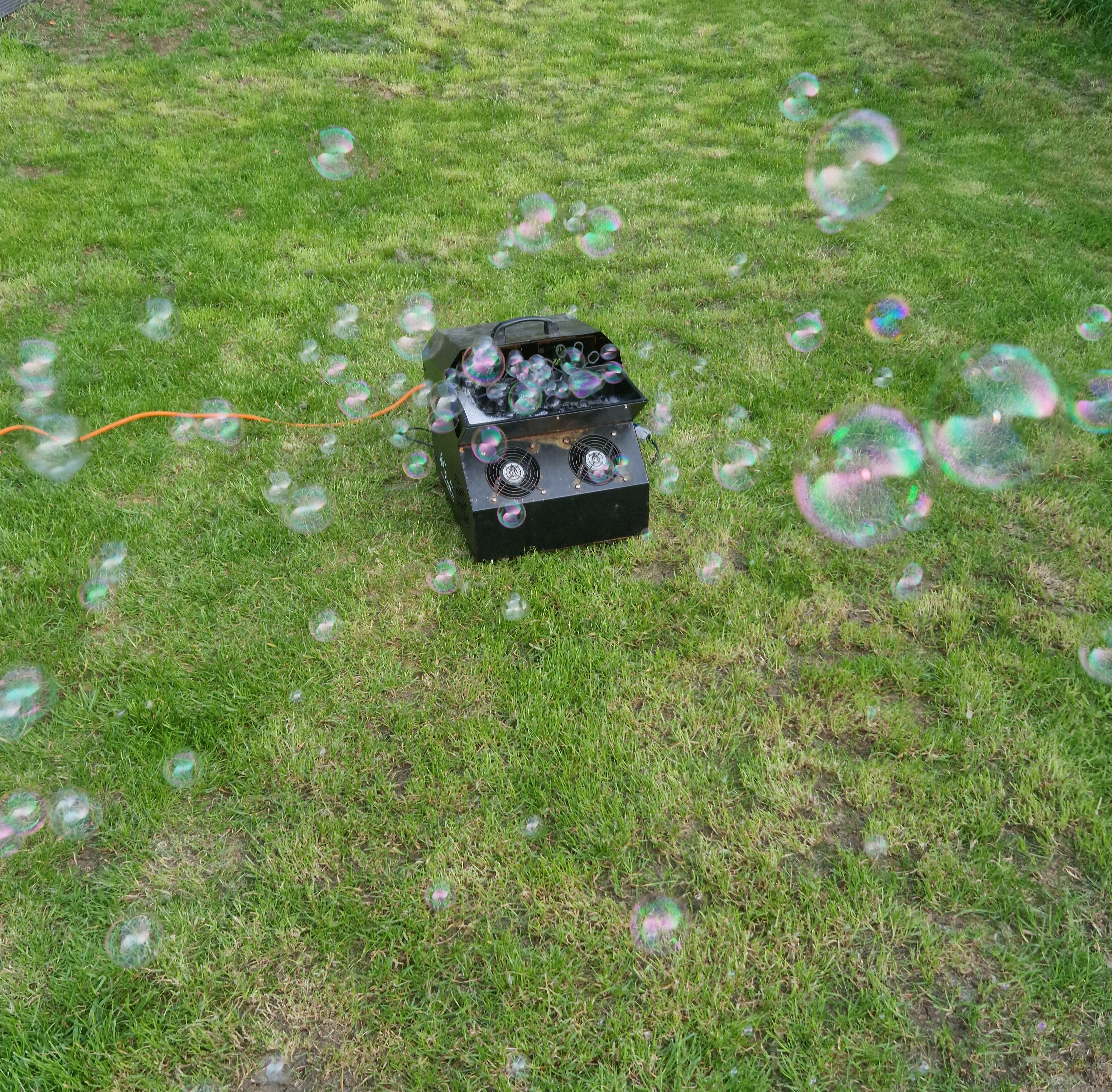 Bubble Machine available for hire Bounce any hire