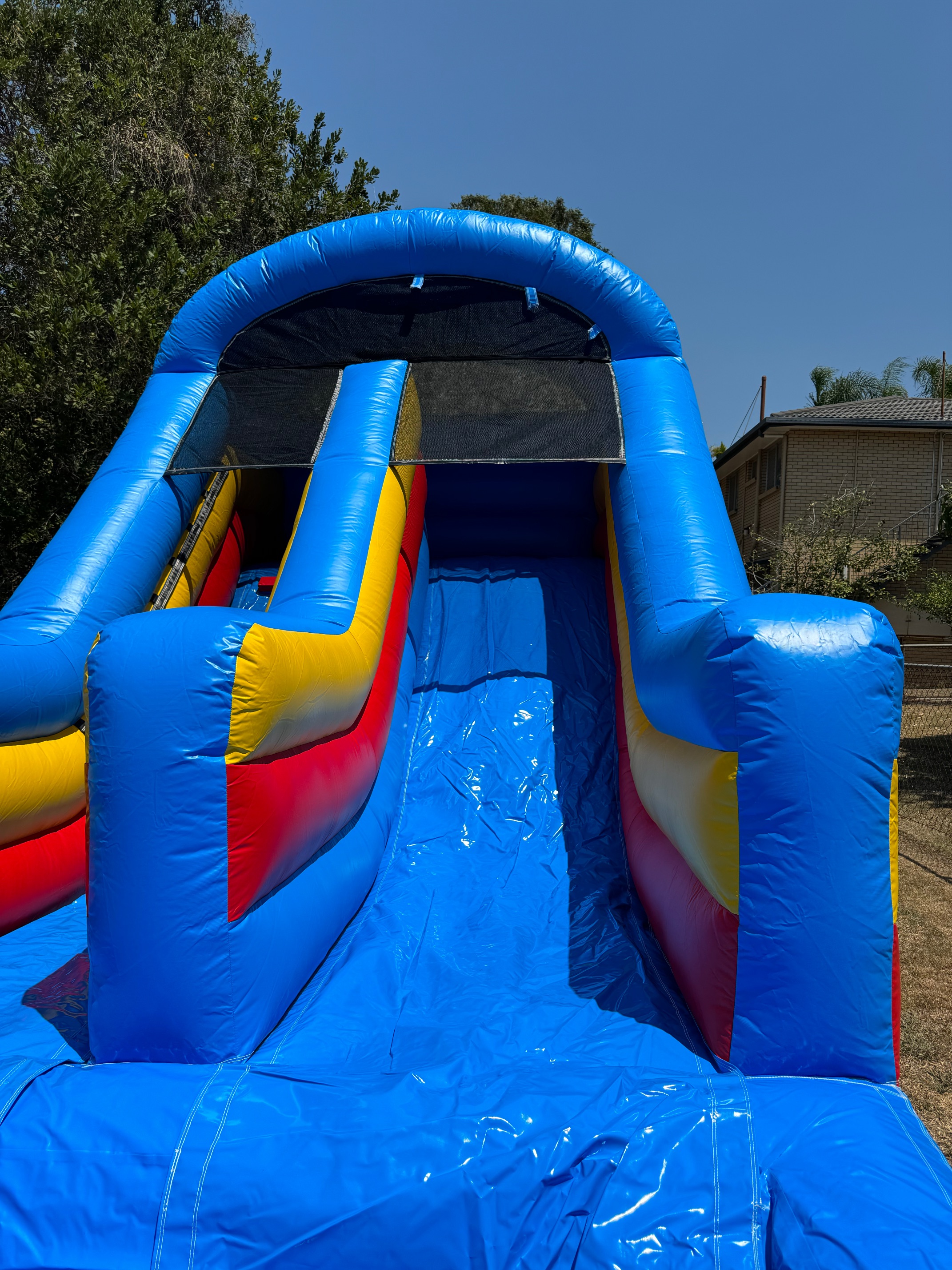 Big Blue Water Slide Hire Gold Coast | Inflatable Water Slide Rentals