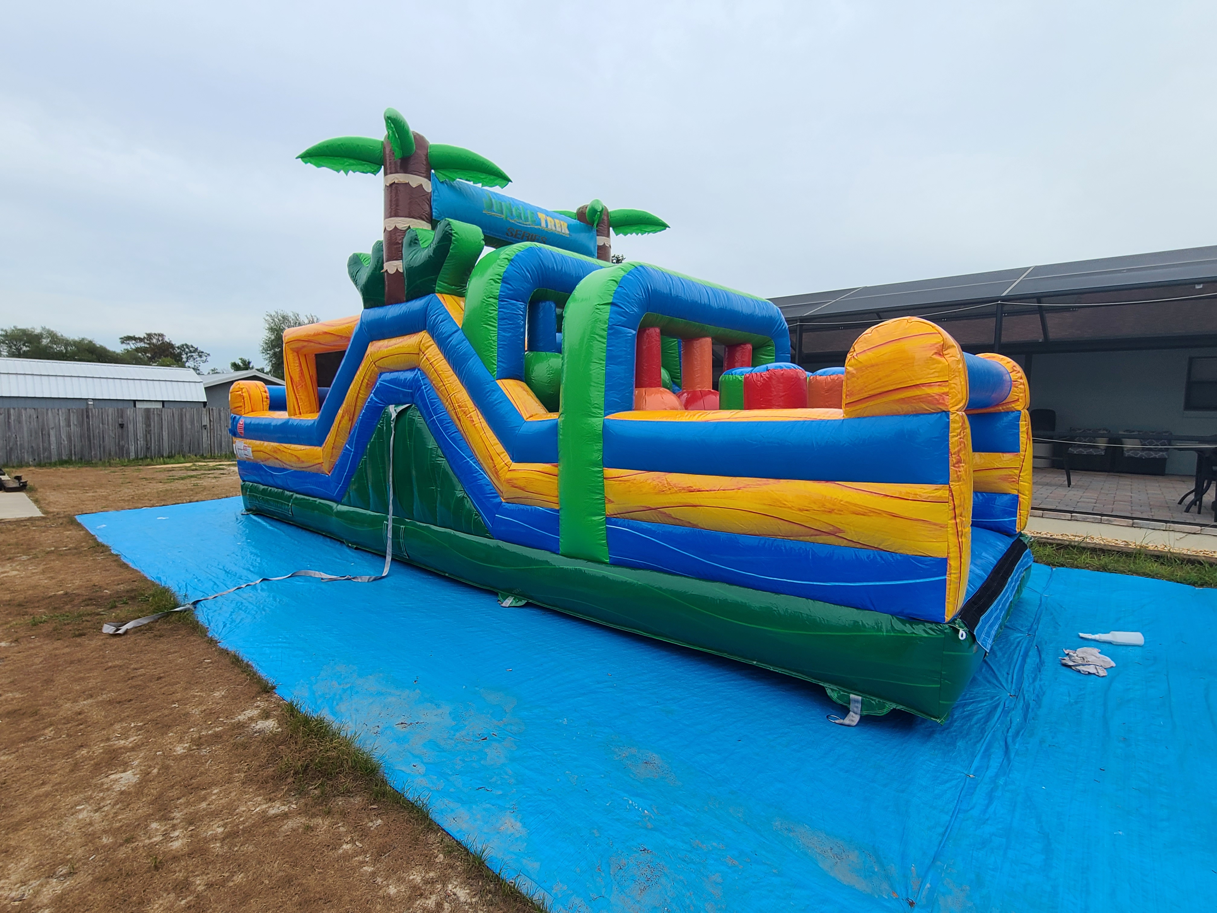 30' Jungle Trek Sports Obstacle - Party and Inflatable Rentals in ...