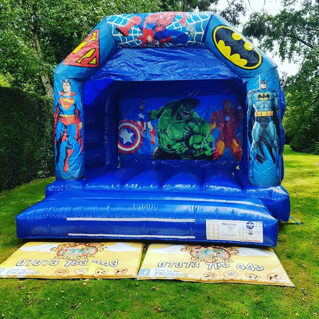 Superheros Bouncy Castle - Bouncy Castle Hire in Solihull | Solihull ...