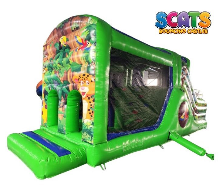 Jungle Fun Run - SBC122 **1 Day & 2nd Day Free** - Bouncy Castle Hire ...