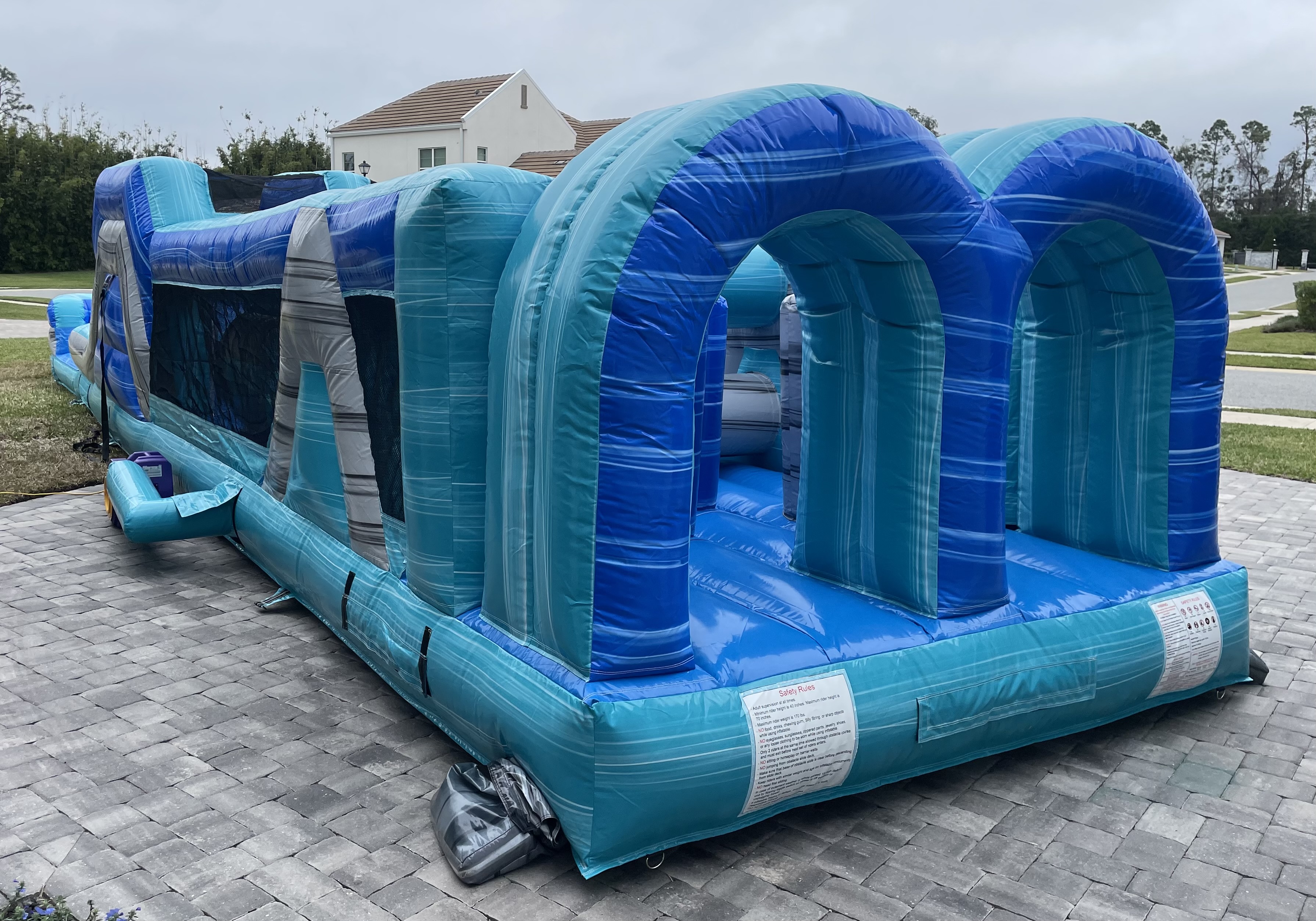 46ft Bahama Obstacle Course - Hire in Fl | Platinum Partners Party Rentals