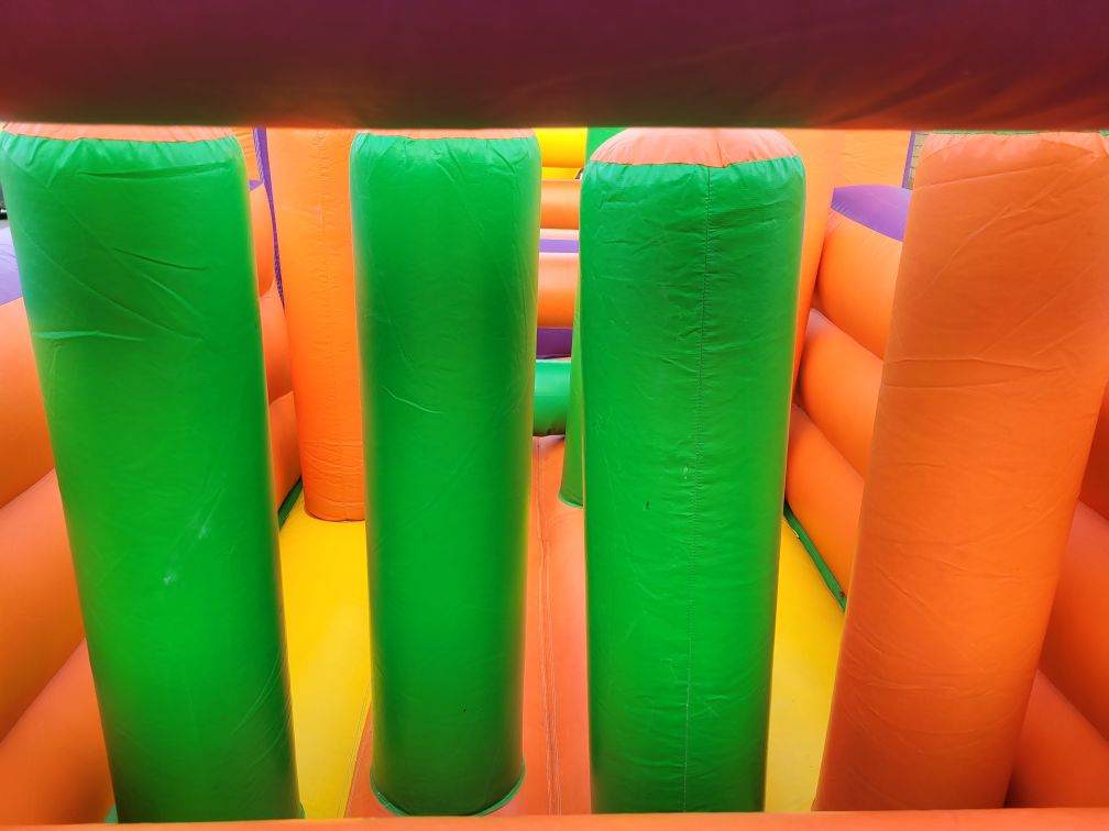 40ft Colorful Obstacle Course - Hire in Menifee