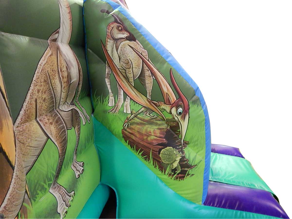 V-Bouncer Side Slide - Dino Volcano - Best Inflatable Manufacturer ...