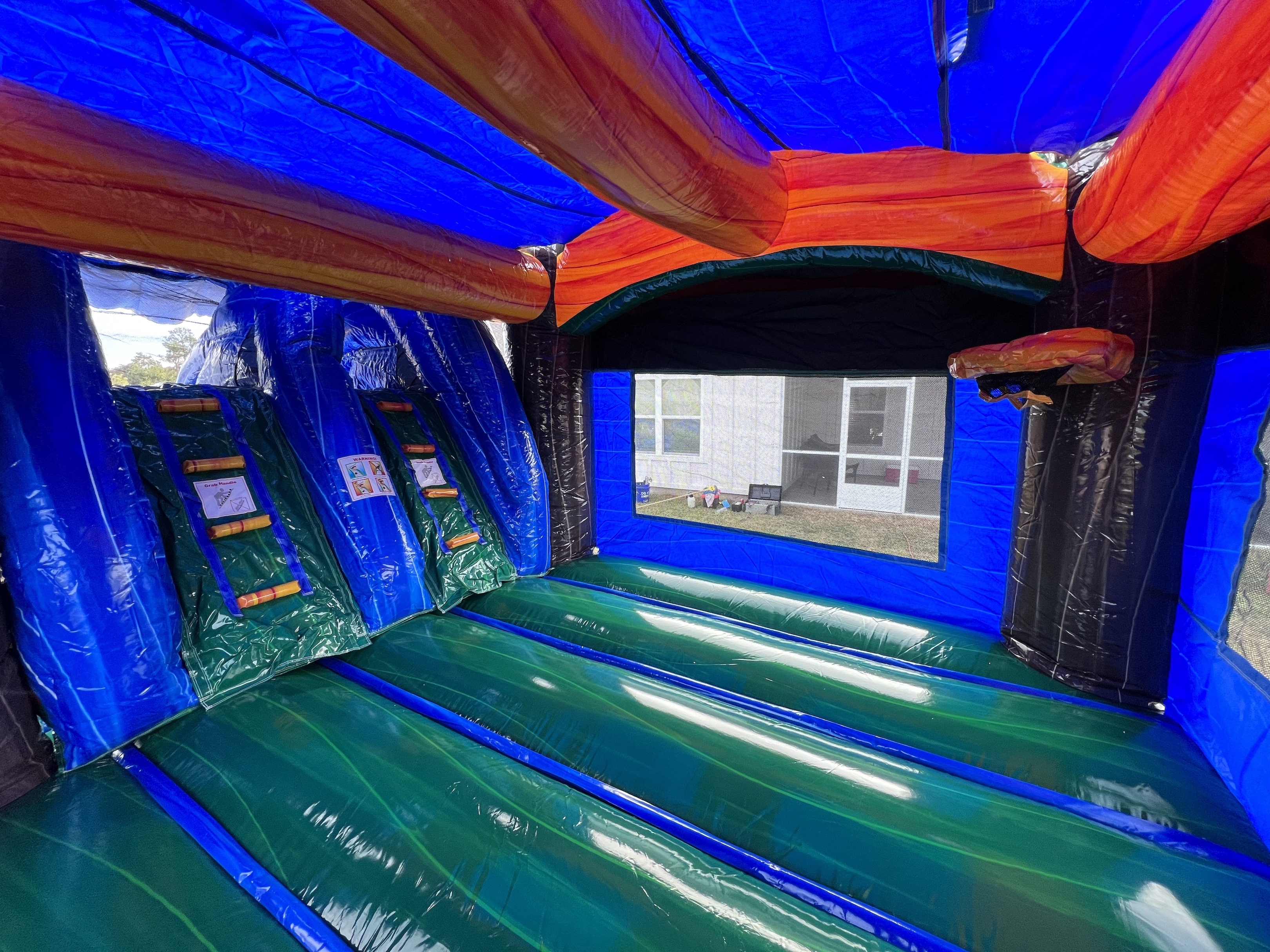 Tropical Wave Dual Lane Combo (WET or DRY) - Bounce House Hire in FL ...