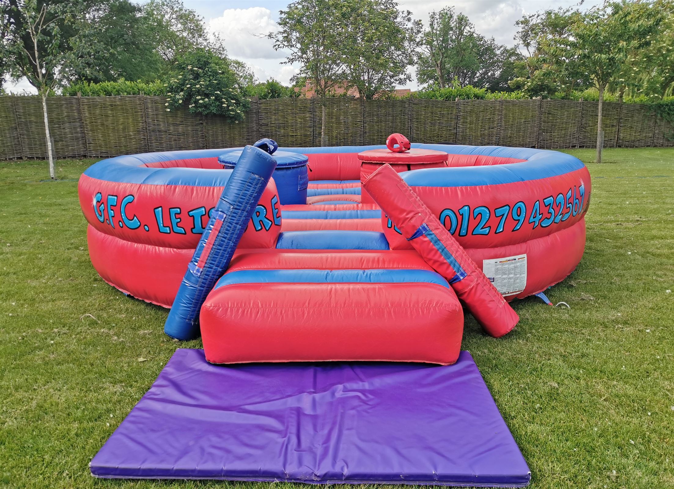 Junior Gladiator Jousting Hire from GFC Leisure | Essex & Herts