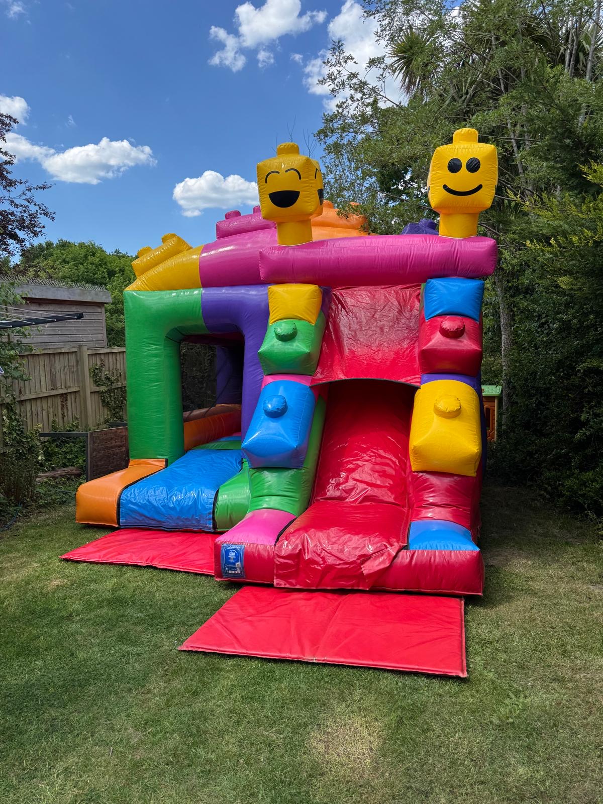 Lego Bounce And Slide (12ft x 18ft) - Hire in Hersham, Walton on Thames ...