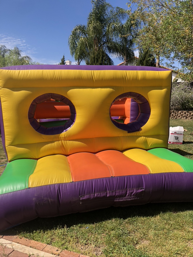 40ft Colorful Obstacle Course - Hire in Menifee