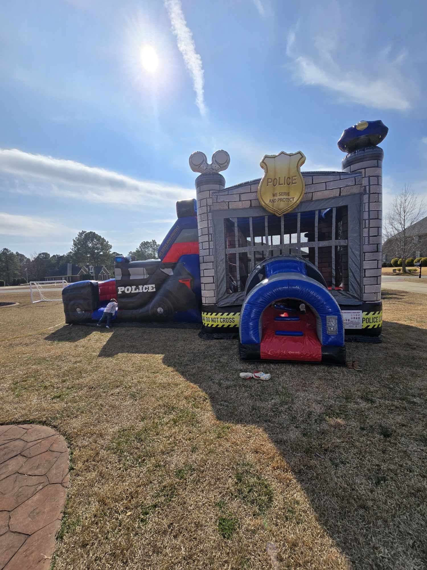 Police Car Combo - Hire in North Carolina | Backyard Inflatables ...