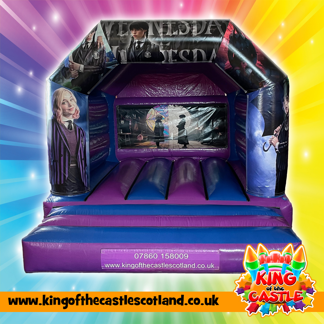 Wednesday Addams - Bouncy Castle Hire | Disco Dome Hire | Inflatable ...