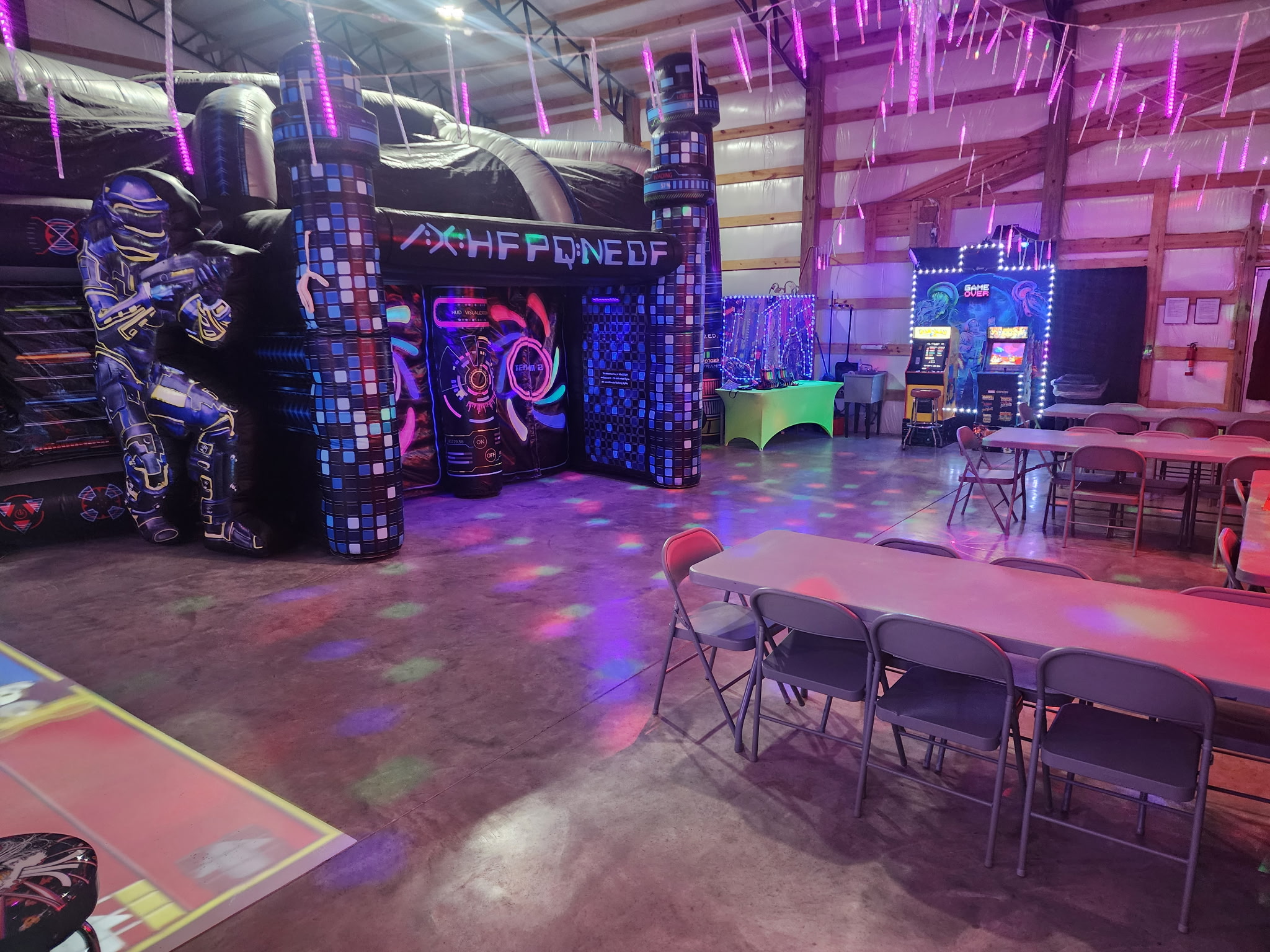 80 minute Laser Tag/Arcade Party Room - Hire in AL | Bouncers ...