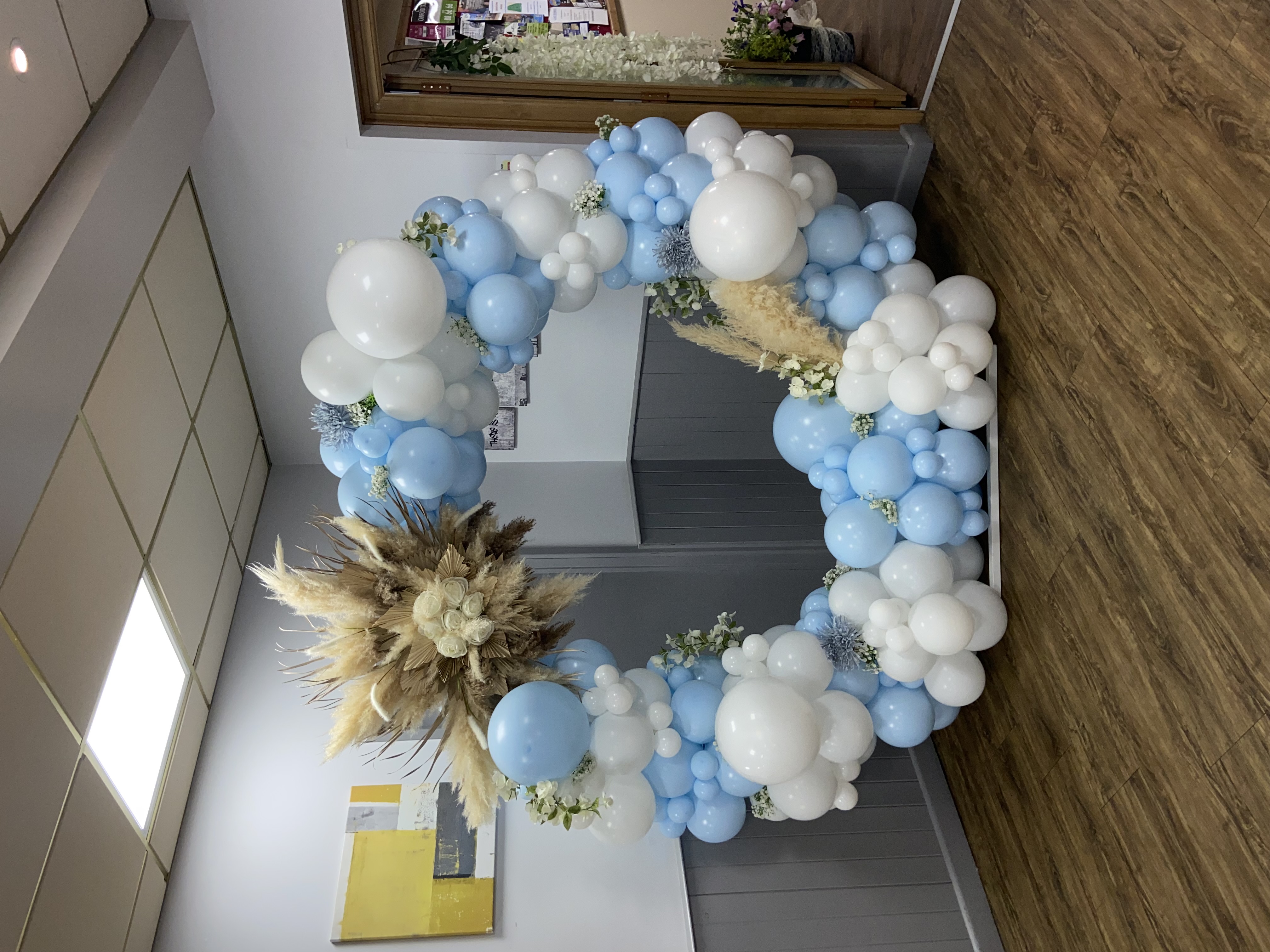 Full Balloon Hoop - Hire, Balloon Displays, Bouncy Castle, Soft Play in ...