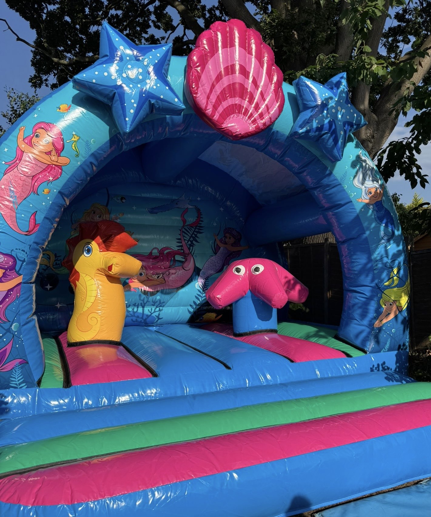 Mermaid 3D Castle (12ft x 12ft) - Hire in Hersham, Walton on Thames ...