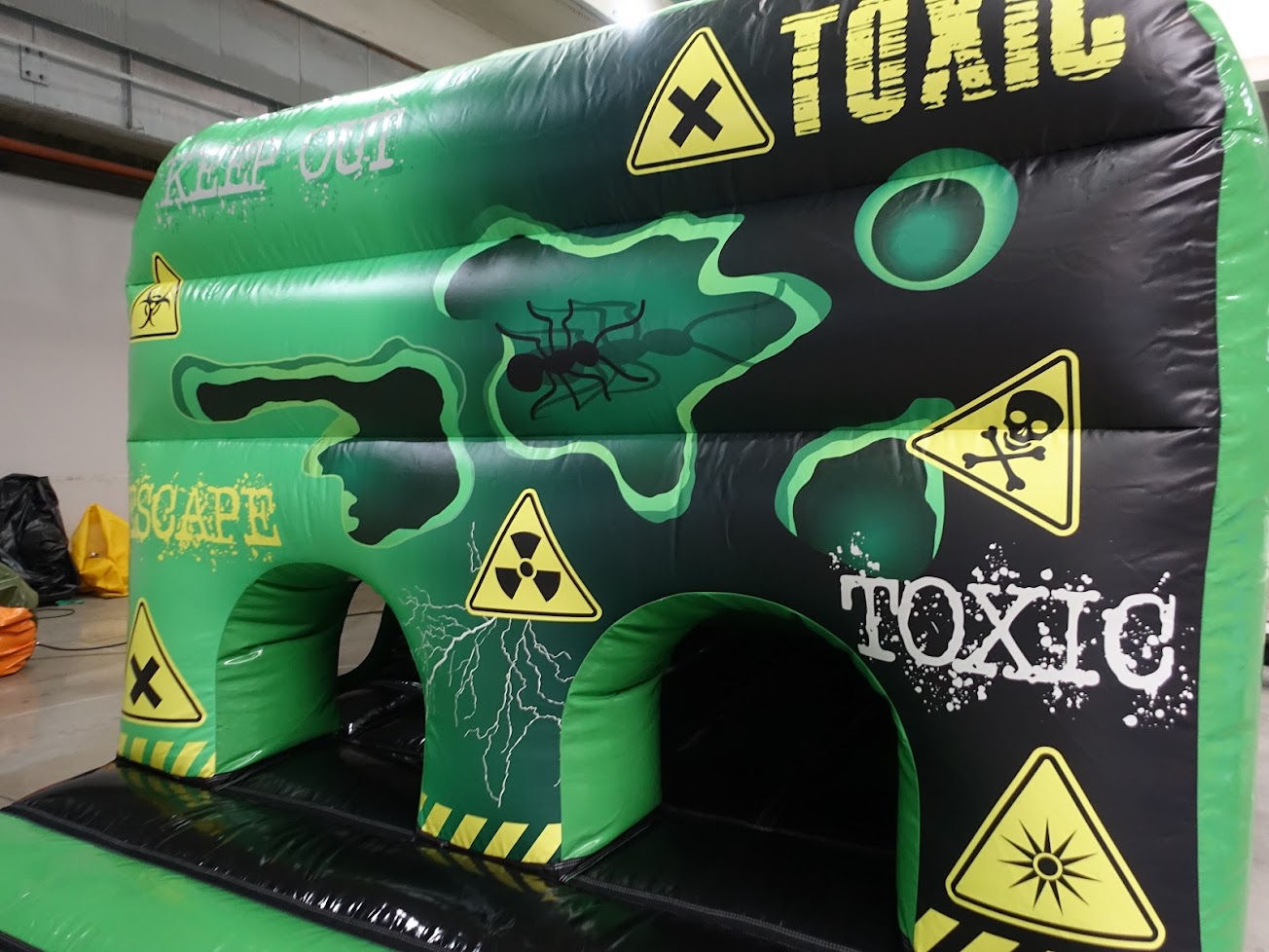 Toxic Assault Course - 2 Part - Bouncy Castle Hire in Cleveland