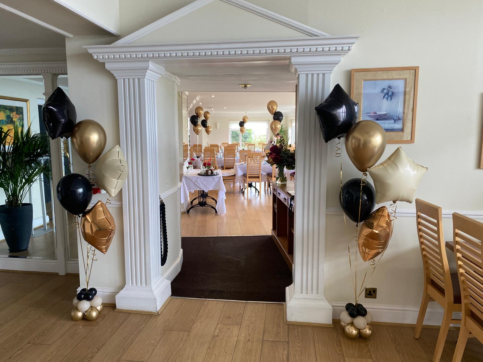 Helium Latex Bouquet (Basic Base) x 10 Sets - Hire, Balloon Displays ...